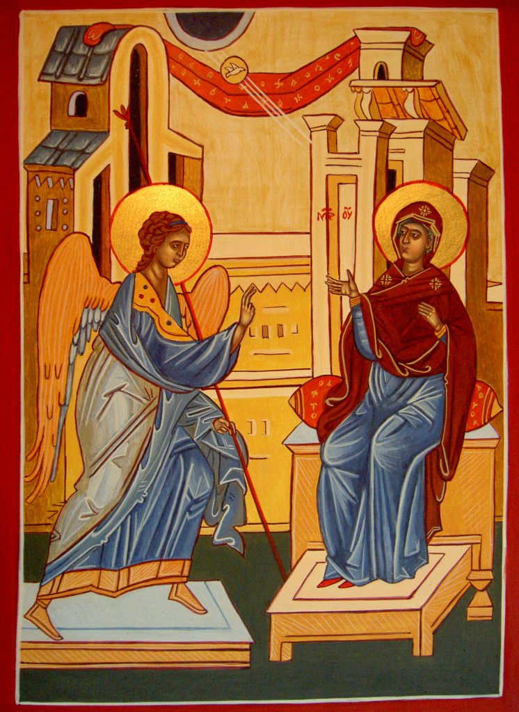 Annunciatie – Liesbeth’s Iconen
