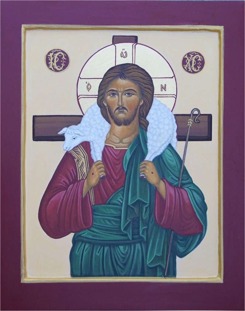 Christus de Goede Herder – Liesbeth’s Iconen