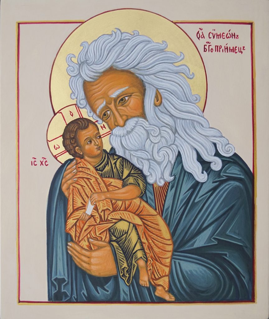 Heilige Simeon de Godsdrager – Liesbeth’s Iconen