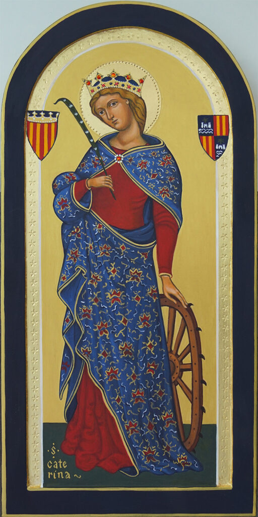 Heilige Catharina van Alexandrië – Liesbeth’s Iconen
