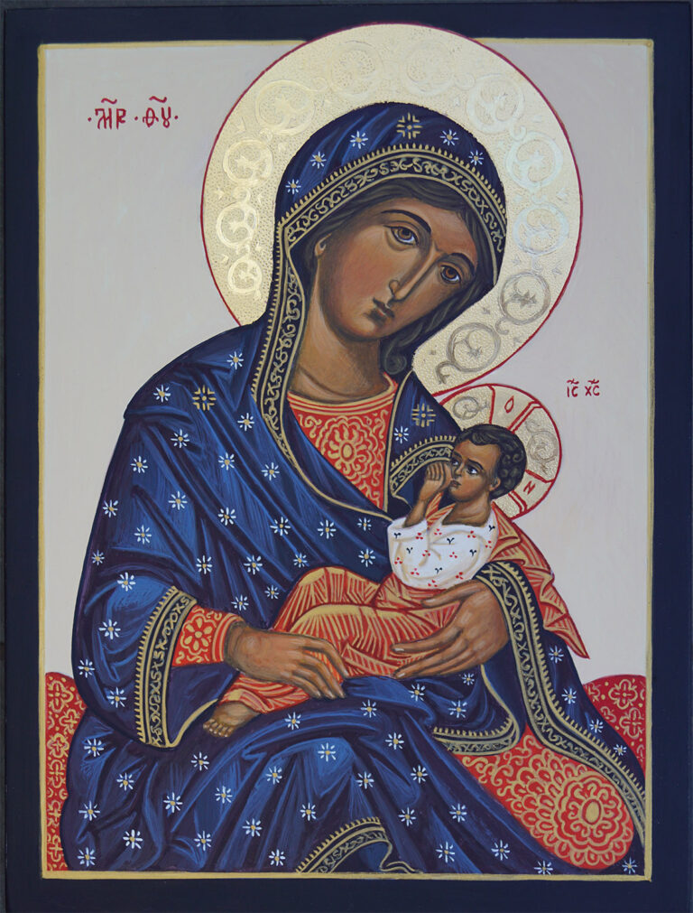 Moeder Gods Galaktotrophousa – Liesbeth’s Iconen