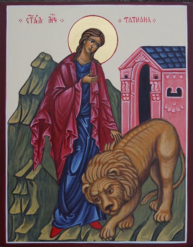 Heilige Tatiana van Rome – Liesbeth’s Iconen