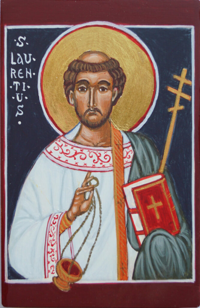 Heilige Laurentius – Liesbeth’s Iconen