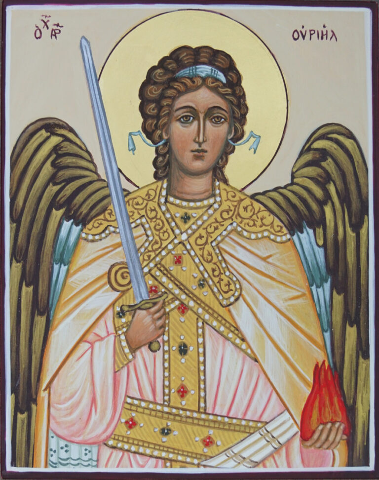 Aartsengel Uriel – Liesbeth’s Iconen